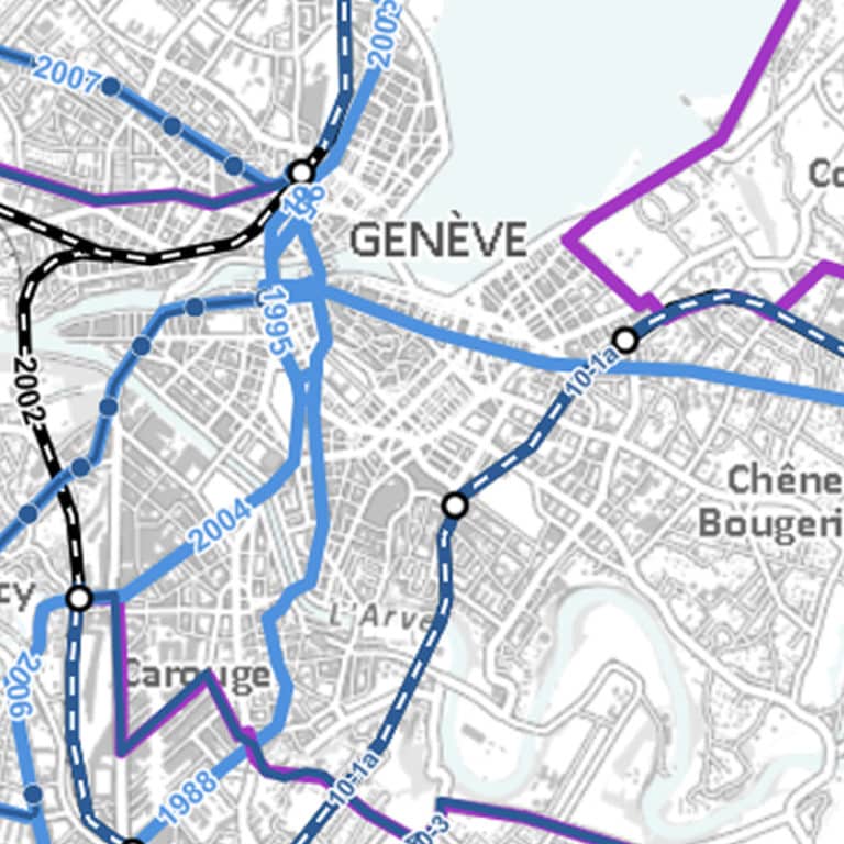 Grand Genève | Cartes et données